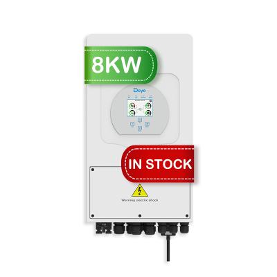 China Deye 8kw Hybrid Home Inverter Deye  8kw Hybrid Inverter Single Phase Solar Inverter System for House for sale