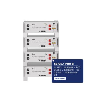 China China Manufacturer Wholesale Competitive Price SE-G5.1 Pro-B Lithium Battery Deye Batterie Deye LiFePO4 Battery for sale