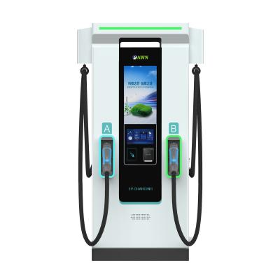 China Hot Sale 120KW 180KW 240KW Waterproof Gbt Charger Pile Station Electric Car Charging Machine EV DC Fast Charger for sale