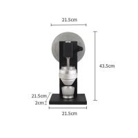 China Coffee Tea Tools Professional Manual Espresso Machine with Bean Grinder Customized Size for sale