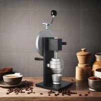 China Coffee Tea Tools Professional Manual Espresso Machine with Bean Grinder Customized Size for sale