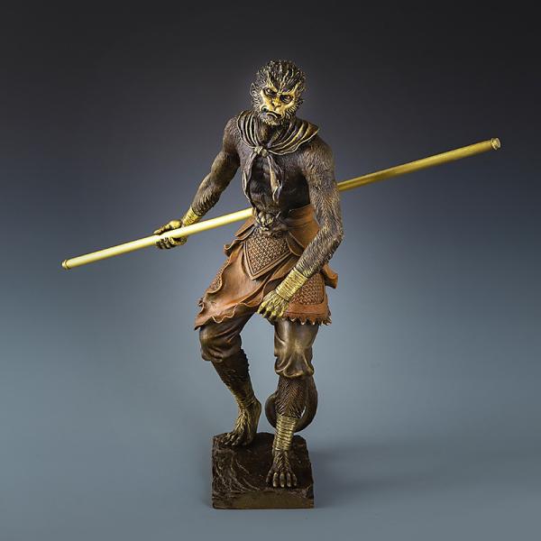Quality Custom Size Smelting Exclusive Custom Made Size Black Myth Wukong 3D Statue for for sale