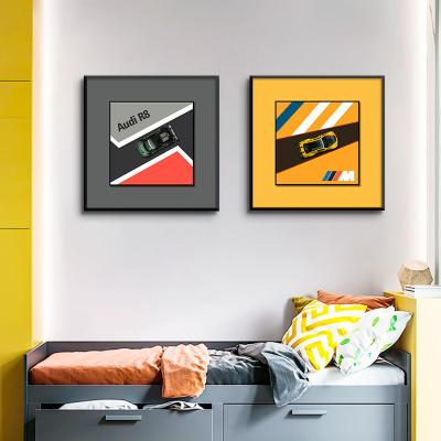China Art Theme Alloy Car Mural for Children's Bedroom and Porch Add a Pop of Art to Your Space for sale