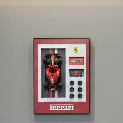 China Beautiful House Models Custom Size Sports Car Wall Display Frame in Post-modern Style for sale
