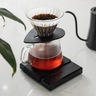 China Tipo-C Charge Kitchen Electronic Digital Coffee Scale com material de aço inoxidável ABS à venda