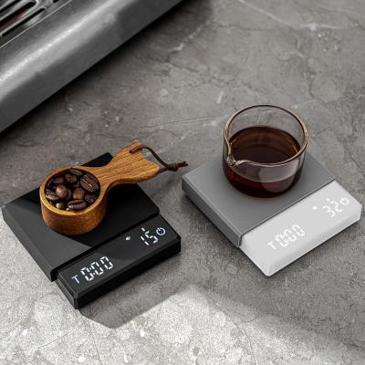 중국 전자 디지털 커피 척도 2kg/0.1g 타이머 LCD 디스플레이와 함께 판매용