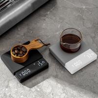China Cyclic Rechargeable Electronic Scale 2000g/0.1g High Mini Digital Kitchen Coffee Scale for sale