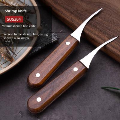 Cina Un coltello ergonomico in acciaio inossidabile per pesci e gamberetti, indispensabile per gli amanti dei frutti di mare in vendita