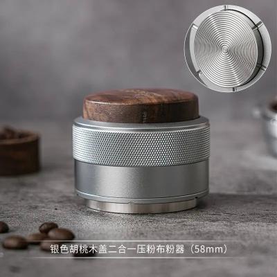 Cina Prezzi per la stampa del caffè in acciaio inossidabile 58 mm Prezzi per la stampa del caffè per gli attrezzi barista ecologici in vendita