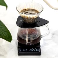 China 3Kg Portable Electric Coffee Scale with Timer and Weight Measuring Function WITH LID for sale