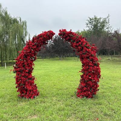 Cina Arco di cuore artificiale aggiunge un tocco di eleganza al tuo matrimonio per la festa della mamma in vendita