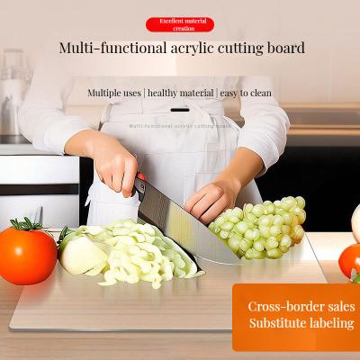China Bamboo Custom Logo Lava-louças Safe Cutting Board para Modem Design Kitchen Chopping à venda