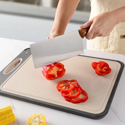 Cina Tavolo da taglio in acciaio inossidabile 304 con design antiscivolo e cornice di plastica resistente in vendita