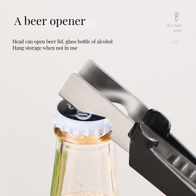 Cina Apribottiglie da cucina multifunzione resistenti Apribottiglie in acciaio inossidabile a colori personalizzati in vendita