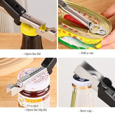Cina Apribottiglie da cucina multifunzione resistenti Apribottiglie in acciaio inossidabile a colori personalizzati in vendita