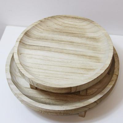 China Wood Display Stool for Baking Dishes Kitchenware Showcase Eco-Friendly Customizable for sale