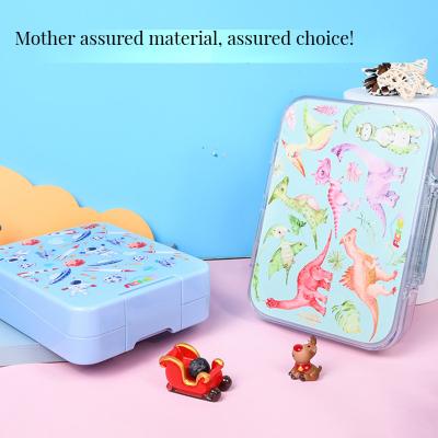 China Caixa de armazenamento de alimentos de tamanho personalizado 304 aço inoxidável Bento Container de almoço para adultos à venda