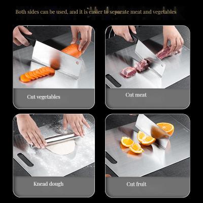 Cina Amazon Commercial Buyer Tabella di taglio a doppio lato per il taglio e lo scongelamento versatili in vendita
