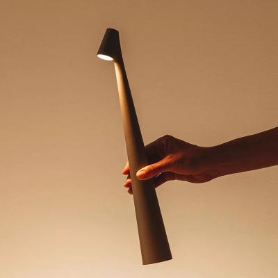 China Draagbare oplaadbare LED tafellamp Art Deco design stijl met dierpatroon keramiek Te koop