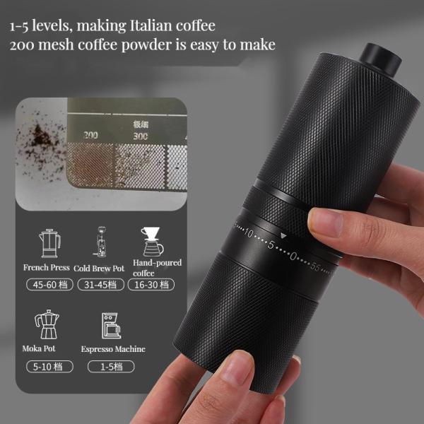 Quality Stainless Steel Travel Bag Espresso Grinder Modern Portable C2 Coffee Grinder for sale