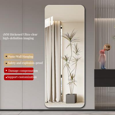 Cina Specchio in legno di metallo vintage a forma di arco per la decorazione del muro del bagno a lunghezza completa personalizzata in vendita