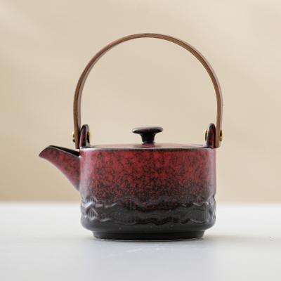 Cina Elegante teiera in ceramica in stile antico Perfetta per feste e occasioni speciali in vendita