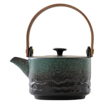 Cina Elegante teiera in ceramica in stile antico Perfetta per feste e occasioni speciali in vendita