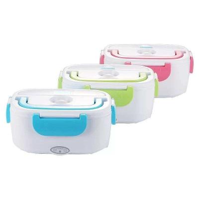 China 1300ML Portable Plastic Lunch Box with USB Heating Feature for Kids Four Compartments for sale