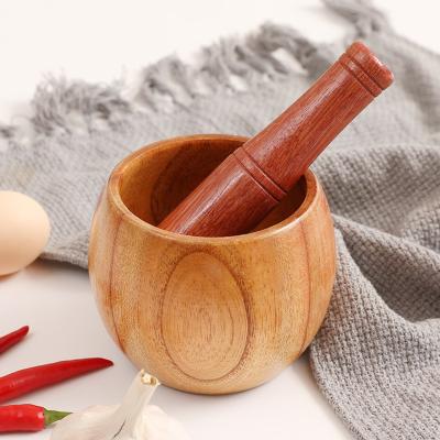 China Hand Vegetable Slicer Made of Bamboo for Efficiently Grinding Herbs Garlic Walnuts Spices for sale