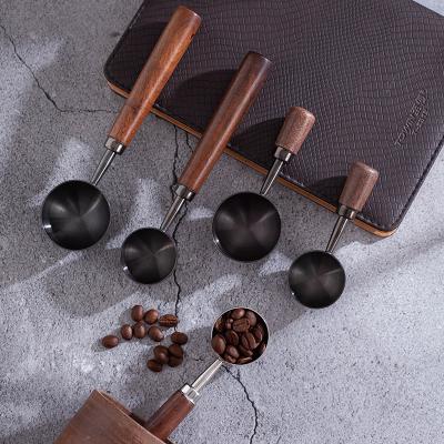 China 15 ml 30 ml Keramische Metallmesslöffel Präzisionsgeschirr für Kaffee- und Teebrauerei zu verkaufen