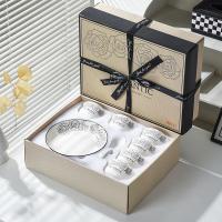 China Dinnerware Sets Exquisite Smooth Stoneware Tableware with Customized Bowls and Plates for sale