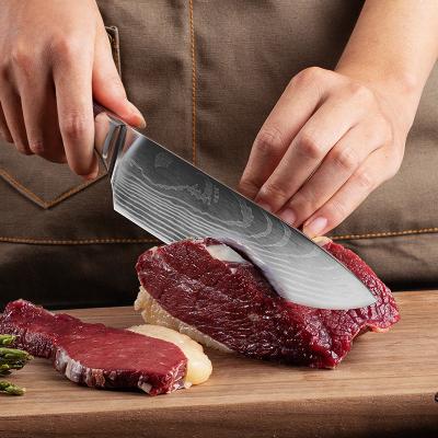 China 10-Inch Beef Meat Bone Cutting Chef Utility Ham Knife for Table Meat Knife Set Guaranteed for sale