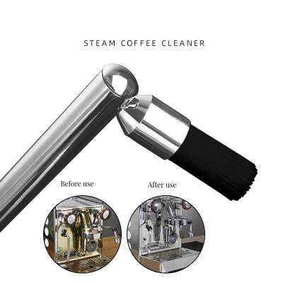 Cina Acciaio inossidabile anti-scaldatura spazzola pressione vapor espresso apparecchiature di pulizia accessori in vendita