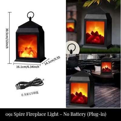 Cina Decorazione per l'illuminazione domestica di Natale Lampada da parete LED innovativa con touch flame design in vendita