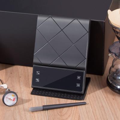 Cina Scala di pesatura domestica con LID 3kg/0,1g per versare sopra il timer del caffè batteria LCD retroilluminata in vendita