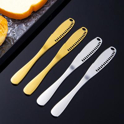 Home Kitchen Multifunctional 3 In 1 Stainless Steel Butter Spreader Chesse Knife Tool