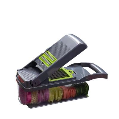 China Highly ABS Plastic Multi-Functional Food Slicer Vegetable Cutter Chopper for Home Kitchen for sale