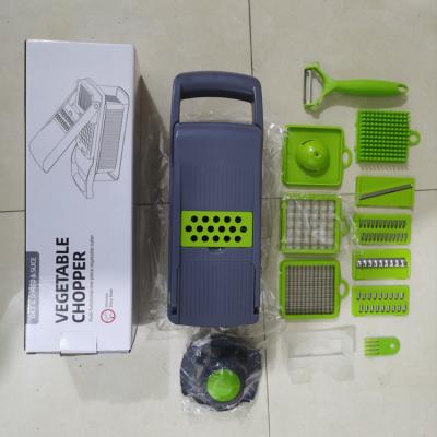 China Highly ABS Plastic Multi-Functional Food Slicer Vegetable Cutter Chopper for Home Kitchen for sale