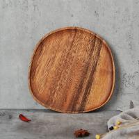 China Solid Wood Plate Utensils Eco-Friendly Serving Trays for Superior Dining Experience for sale