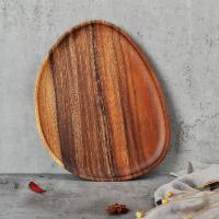 China Solid Wood Plate Utensils Eco-Friendly Serving Trays for Superior Dining Experience for sale