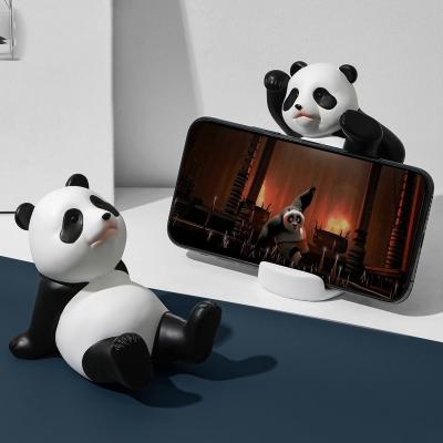 Cina Stand in resina per smartphone e tablet Cute Panda Usato da Stellar Kawaii in vendita
