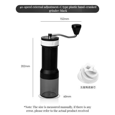 Cina Macchine per macinare i chicchi di caffè con impostazioni regolabili esterne e logo personalizzato in vendita
