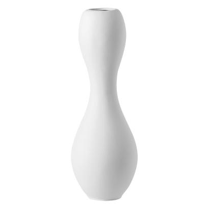 China Commercial Buyer's Favorite Ceramic Vase for Home Office in Black White Art Porcelain for sale