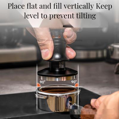 Cina Barista' Essential Dimensione regolabile 51/53/58mm Coffee Tamper Set con maniglia in legno massello in vendita