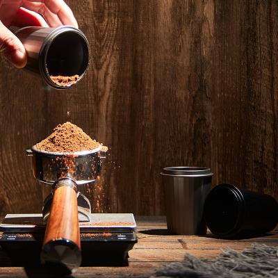 Stainless Steel Barista Dosing Cup Customizable for Accurate Coffee Powder Measurement
