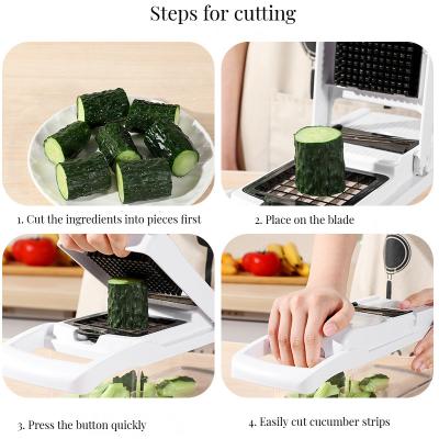 Cina Genius 22-funzione in acciaio inossidabile Bambù Food Chopper Il tuo versatile strumento da cucina in vendita