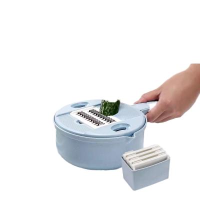 China Upgrade Your Kitchen with Square Bamboo Bowl-Shaped Slicer Machine in Stainless Steel for sale