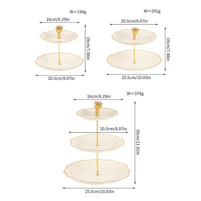 China Disposable Plates Tableware 10-Inch White Ceramic Plate for Modern Decorative Display for sale
