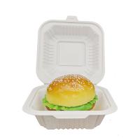 China Simplicity Style Disposable Square Plastic Lunch Box Microwave Safe Stackable Container for sale