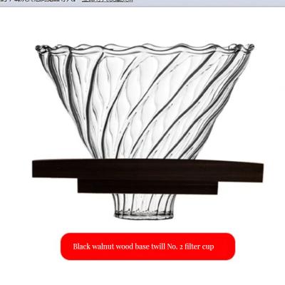 China Gepersonaliseerde grootte V-vormige metalen plank Theetools Koffiedrupper Stand Filterpapierhouder Te koop